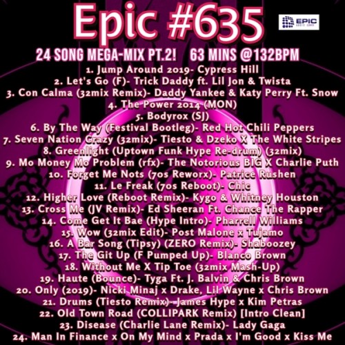 Epic 635 24 Song MegaMix